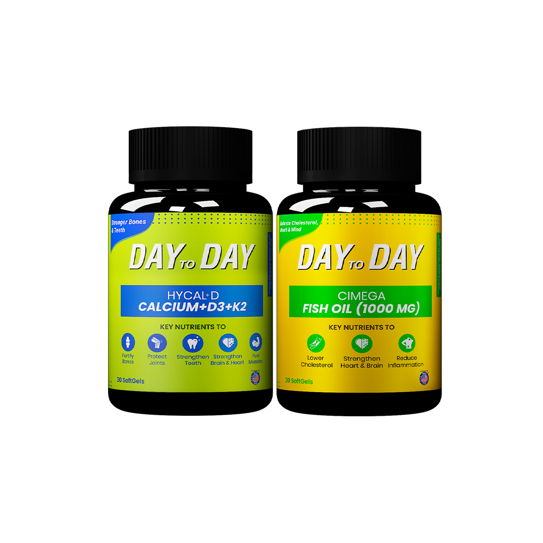 Calcium + Fish Oil – Day to Day Healthcare