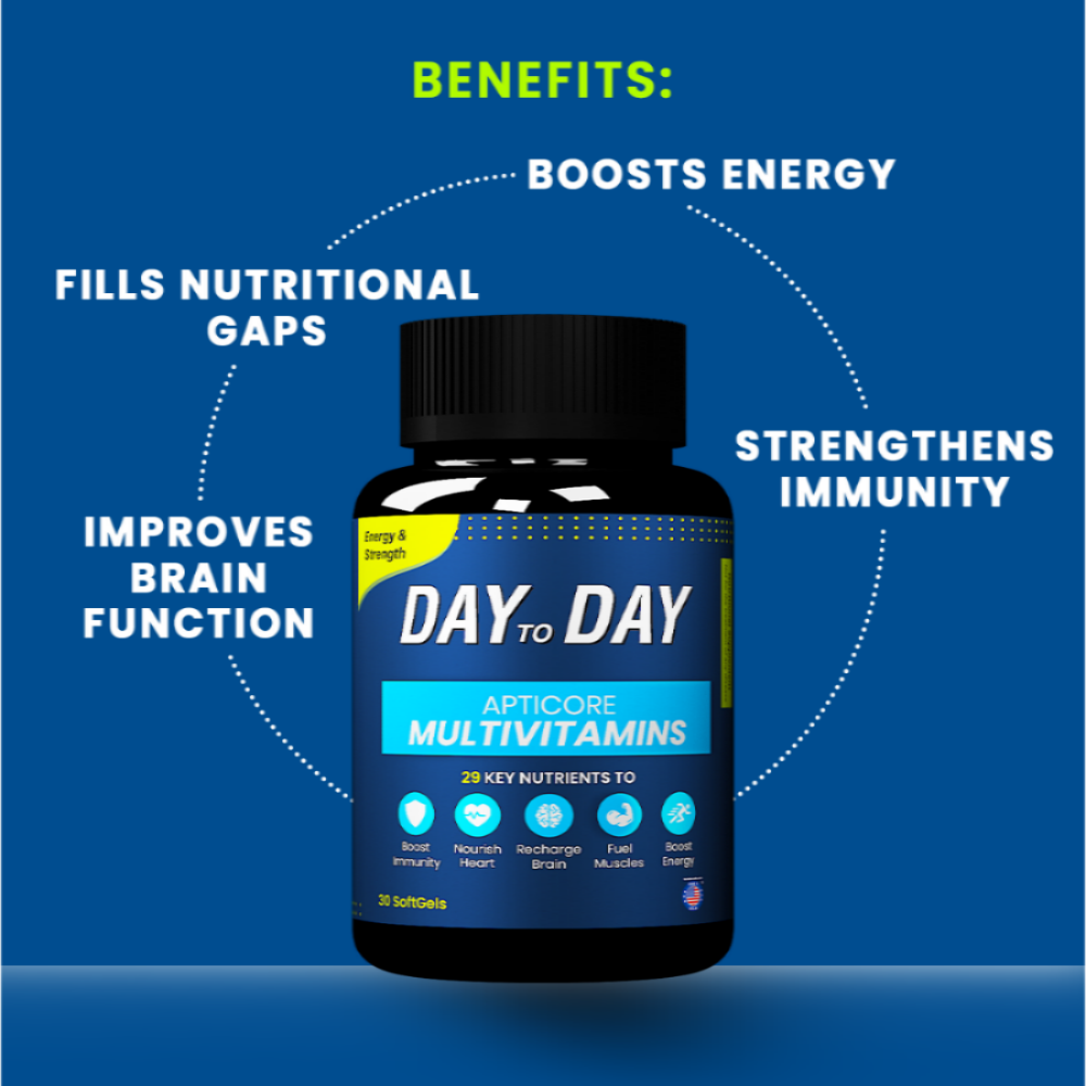 Multivitamin + Calcium+D3+K2 – Day to Day Healthcare